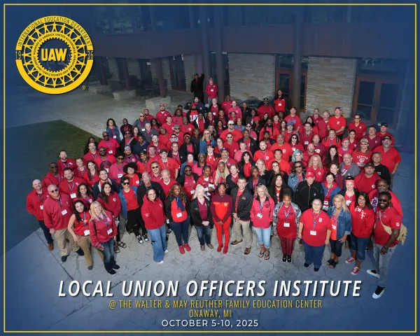 RECAP: 2025 Local Union Officers Institute | UAW Local 1166